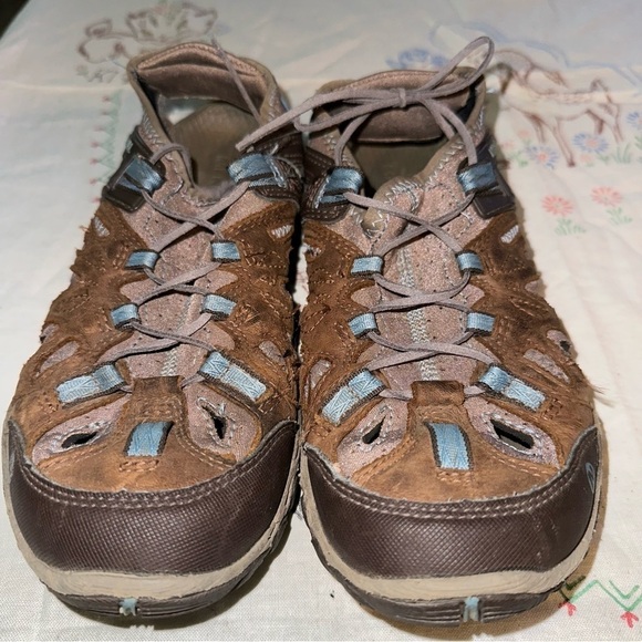 Merrell | Shoes | Merrell Vibram Brown Sugarblue Heaven Watershoes 7 ...